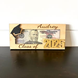 Graduation Card, Personalized Graduation Gift, Money Holder, Custom ...