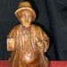 Hand Carved Wooden Hobo Statue - 7 1/2" Tall - Etsy