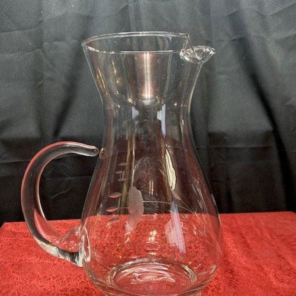 Princess House Crystal Pitcher - Etsy