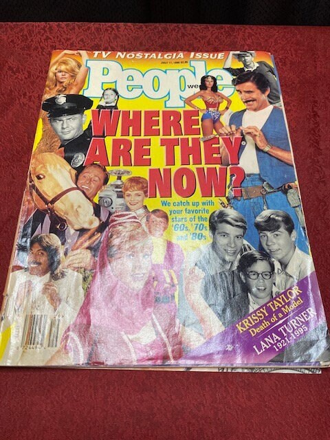People Magazine July 17 1995 Where Are They Now? TV Nostalgia Issue - Etsy