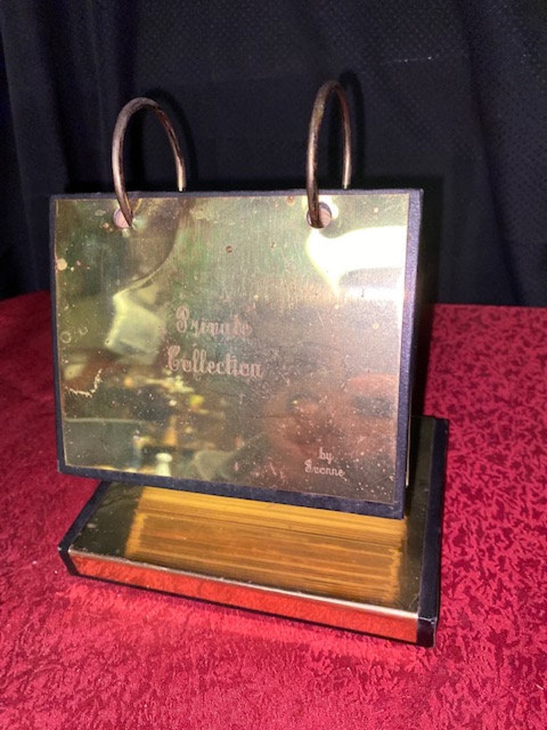 Vintage Picture Rolodex "private Collection" With Pictures of Asian ...