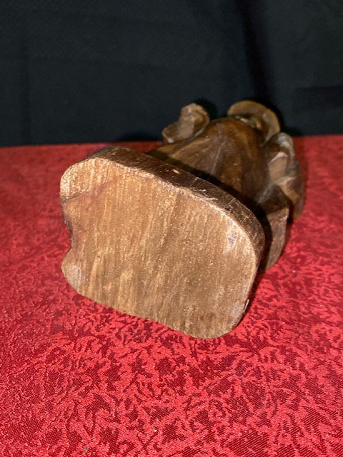 Hand Carved Wooden Hobo Statue - 7 1/2" Tall - Etsy