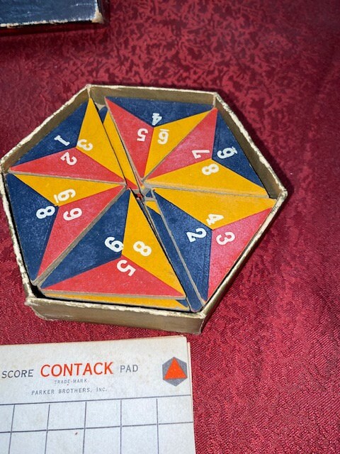 Contack Game Parker Brothers 1939 Complete - Etsy UK