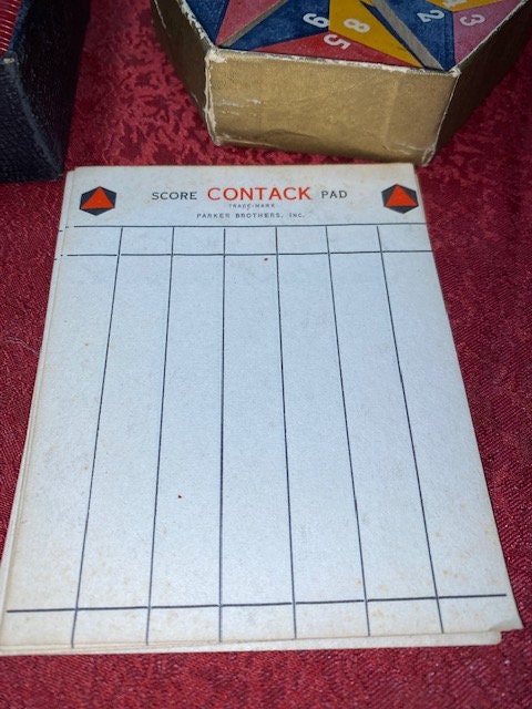 Contack Game Parker Brothers 1939 Complete - Etsy UK