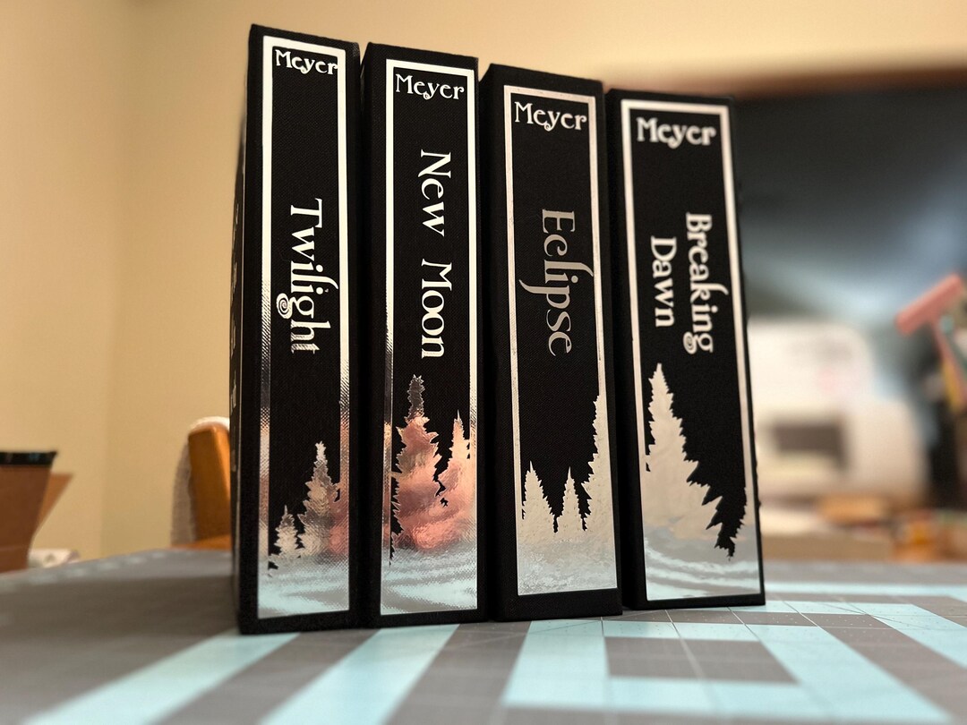 Handmade Rebind of the Twilight Series by Stephenie Meyer - Etsy