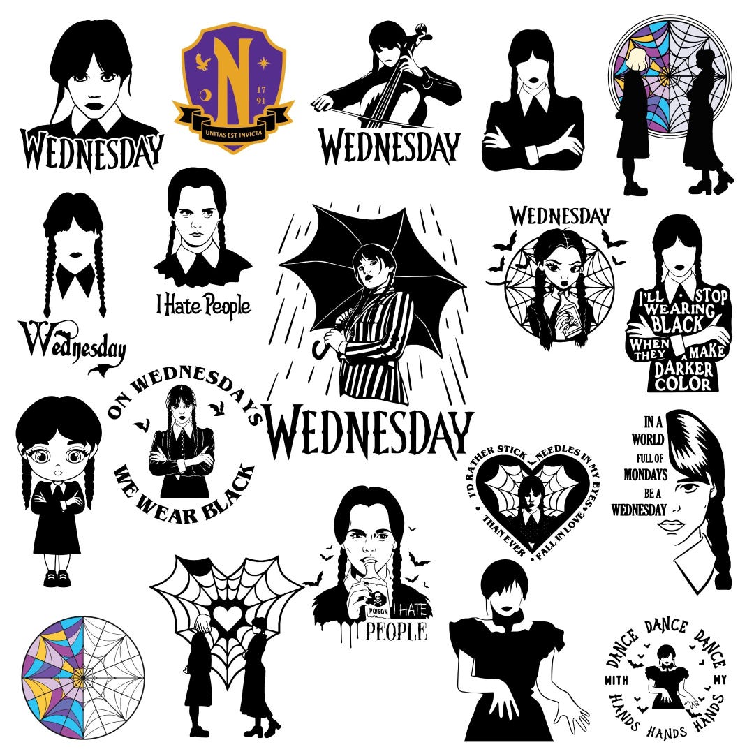 130 Gothic Svg Bundle, Gothic Girl Svg, Gothic Girl Clipart, Gothic ...