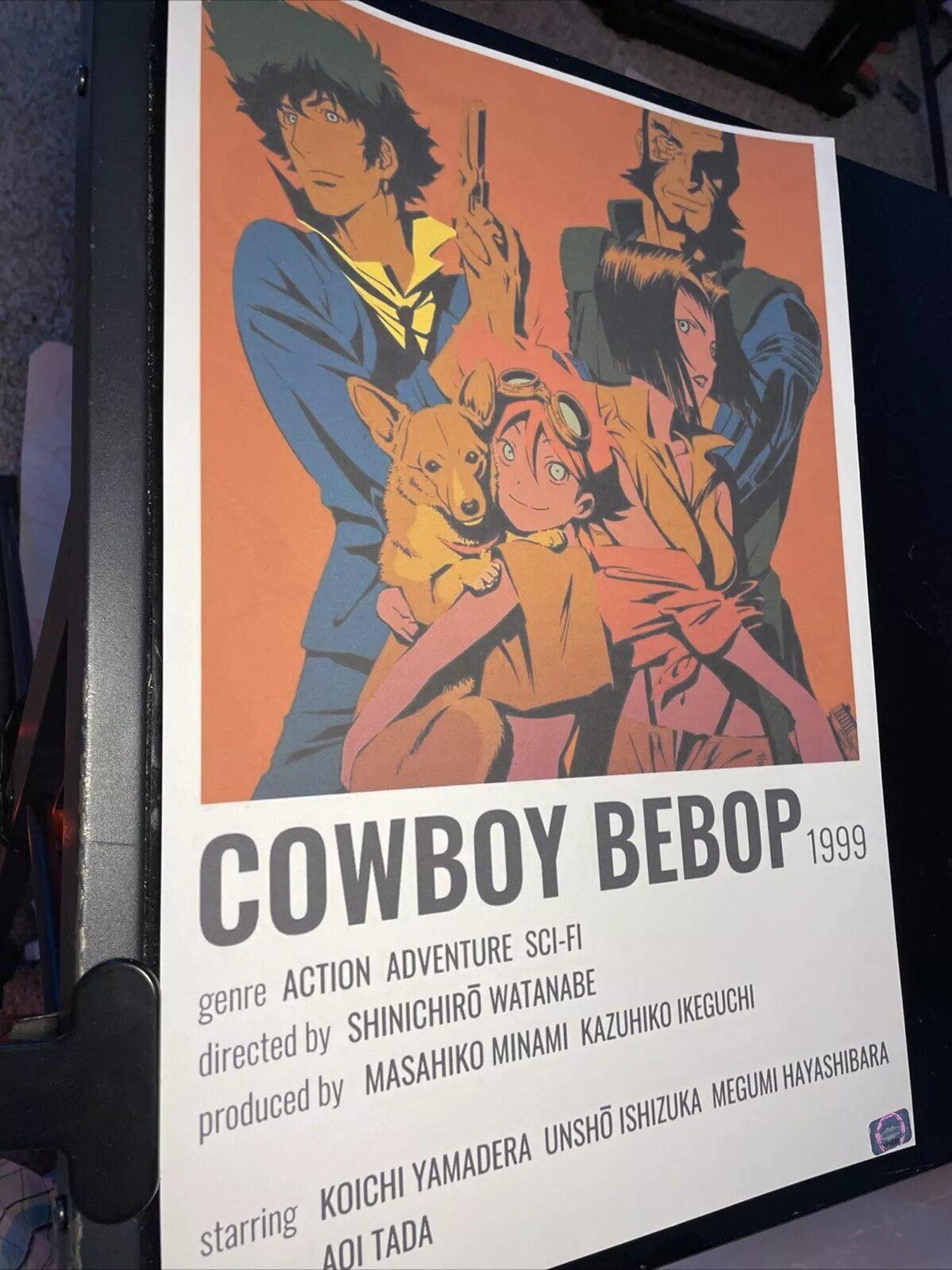 COWBOY BEBOP Anime Poster Print Animation Manga Art Vintage Move Show ...