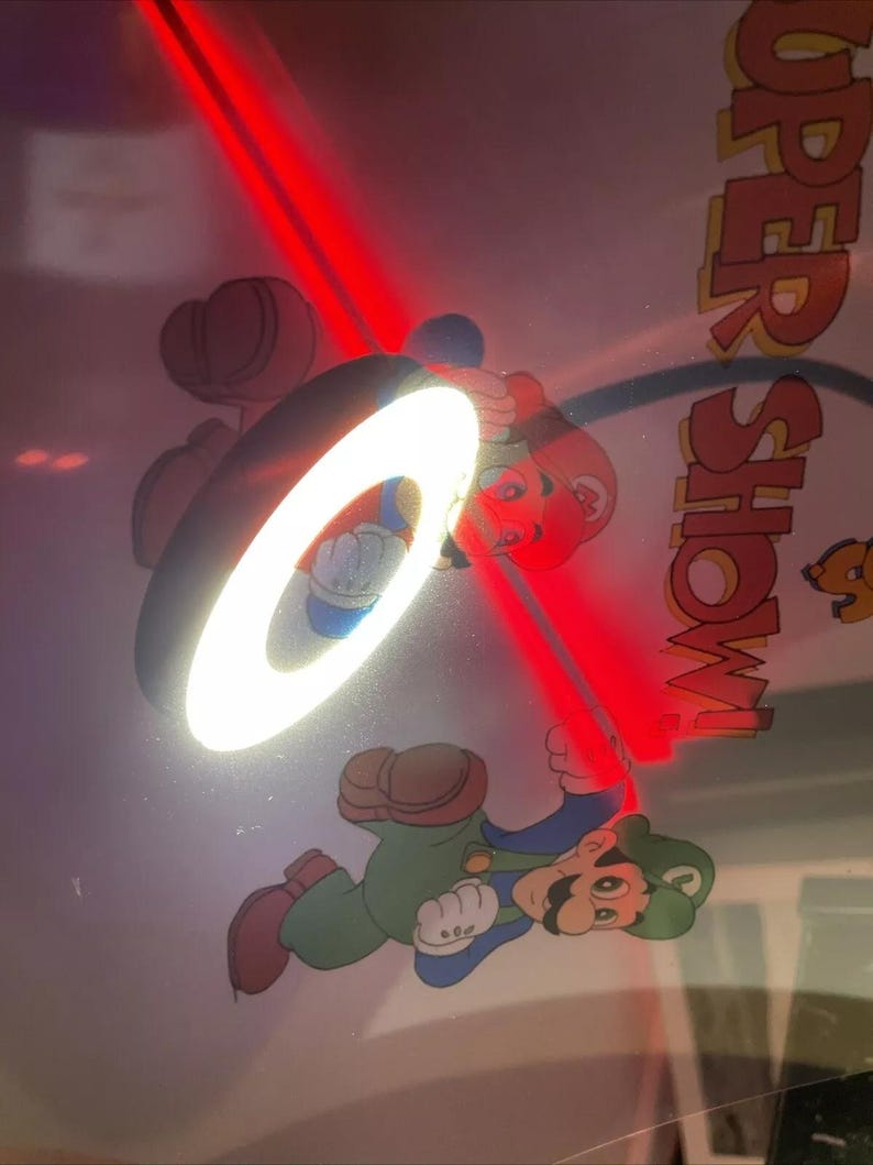Super Mario Bros. Animation Cel Print Publicity Cel Concept Art Horror ...