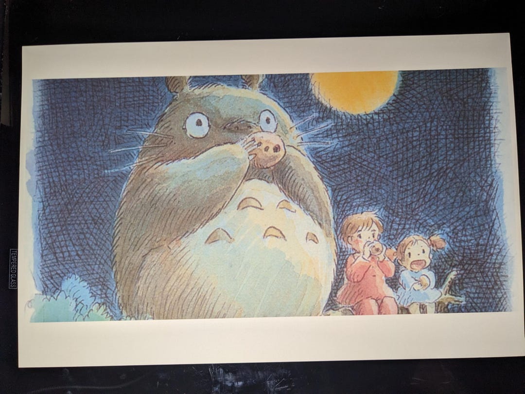 MY NEIGHBOR TOTORO Animation Cel Layout Studio Ghibli Anime Art Walt ...