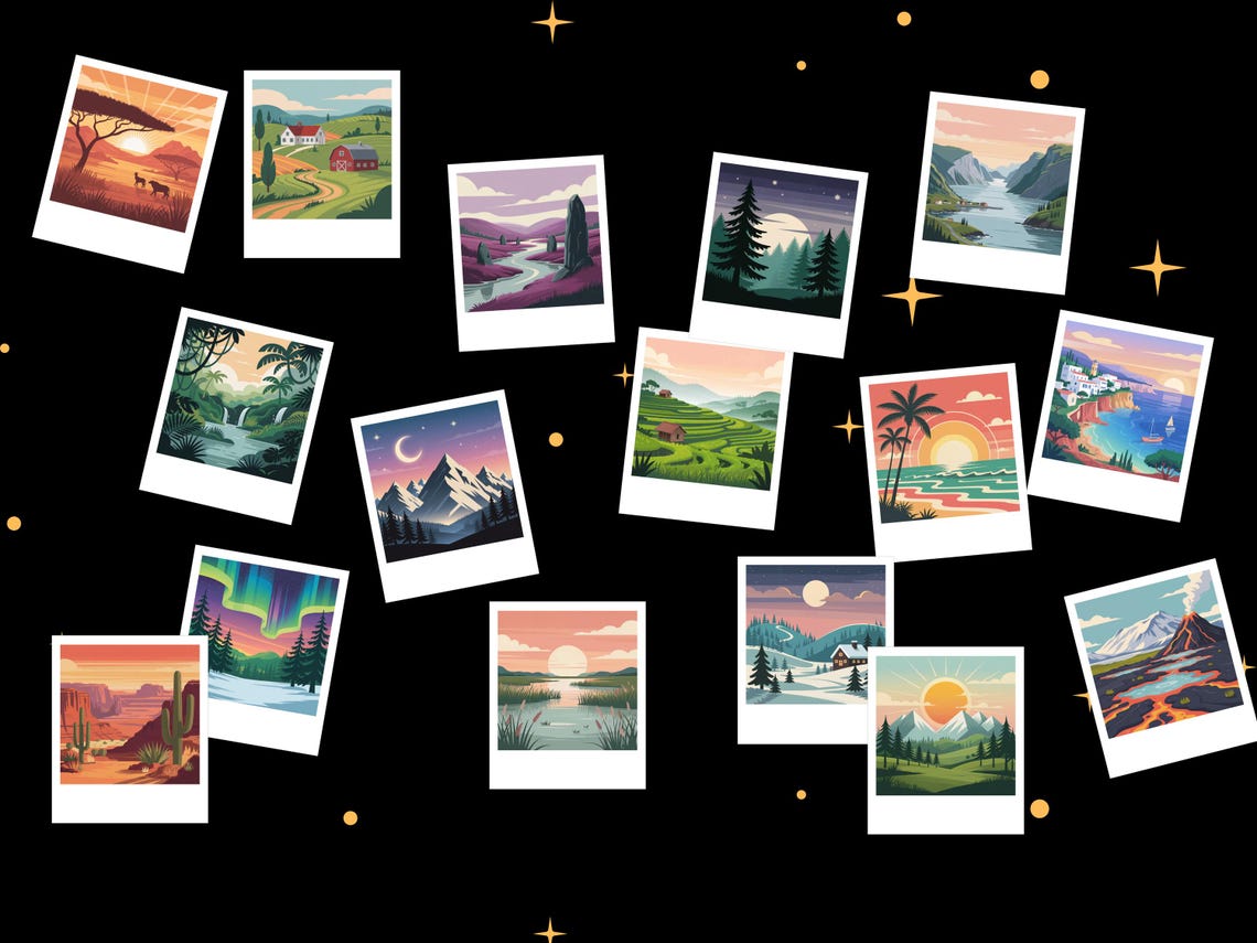 Adventure Bulletin Board Clipart Bundle Classroom Travel Theme Decor ...