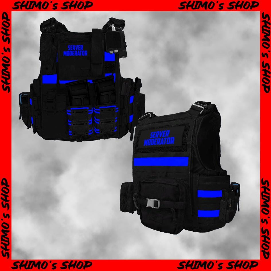 FiveM Clothing - Pack de chalecos para el personal - Etsy España