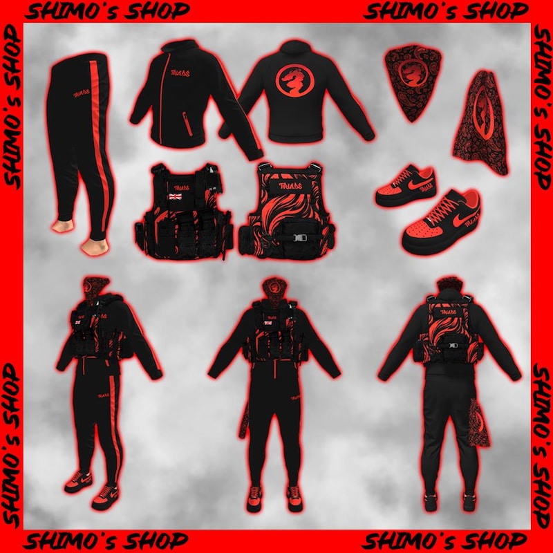 Fivem Clothing Gang Pack - Etsy