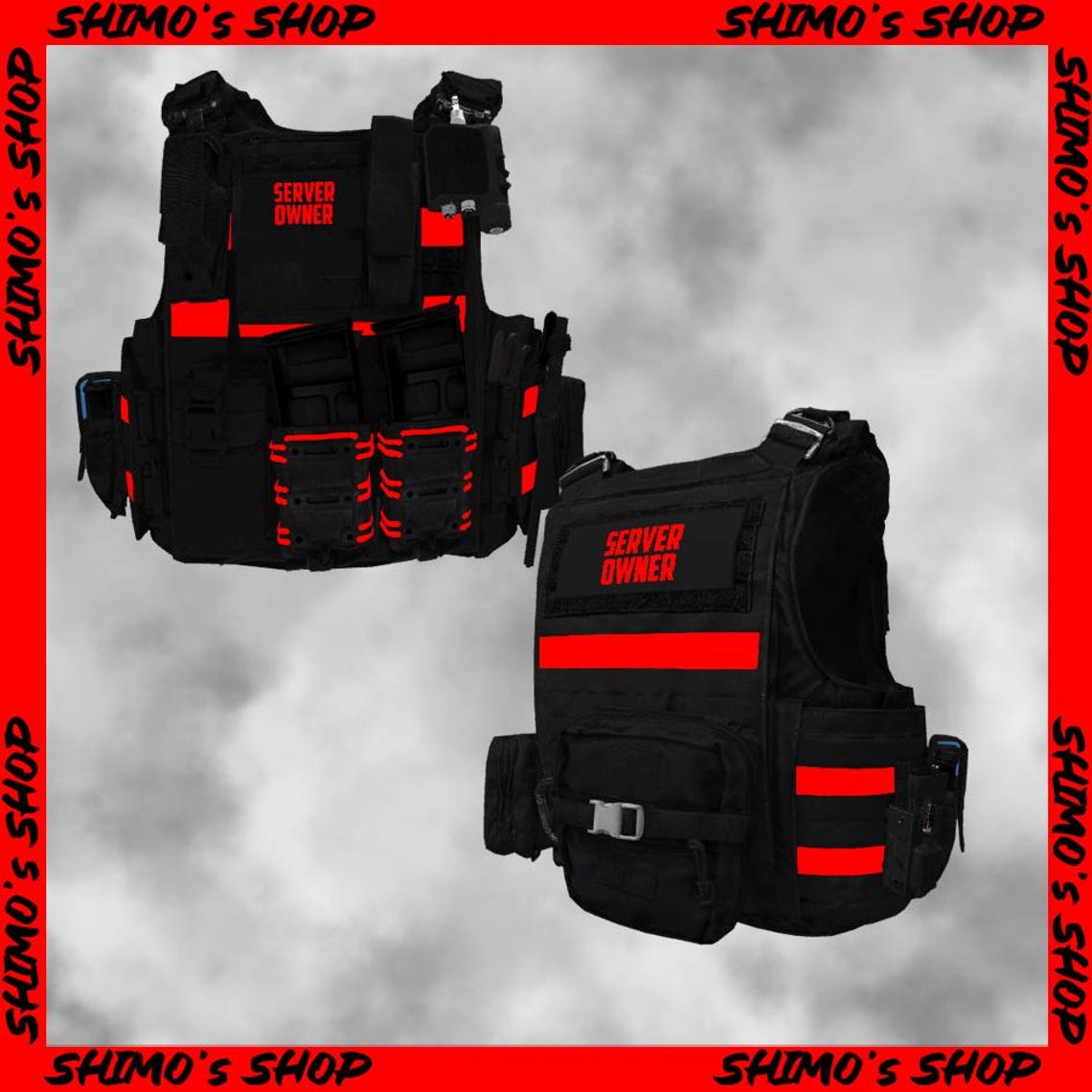 Fivem Clothing - Staff Vests Pack - Etsy