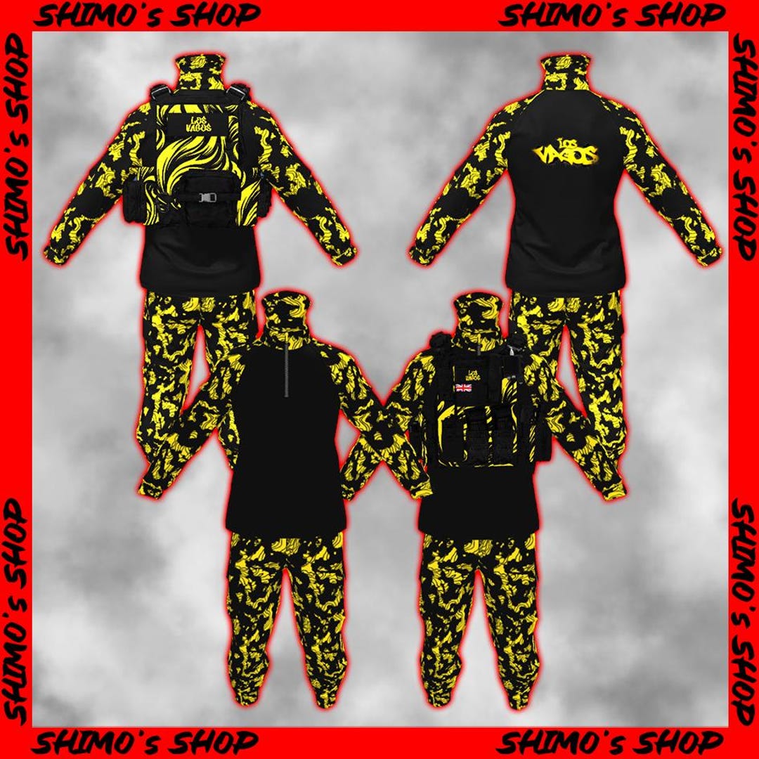 Fivem Clothing - Vagos Full War Outfit - Etsy UK
