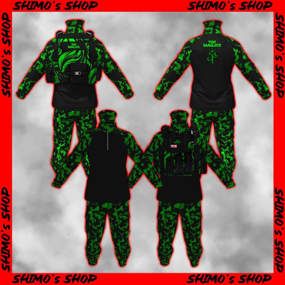 Fivem Clothing - the Families Full War Outfit - Etsy