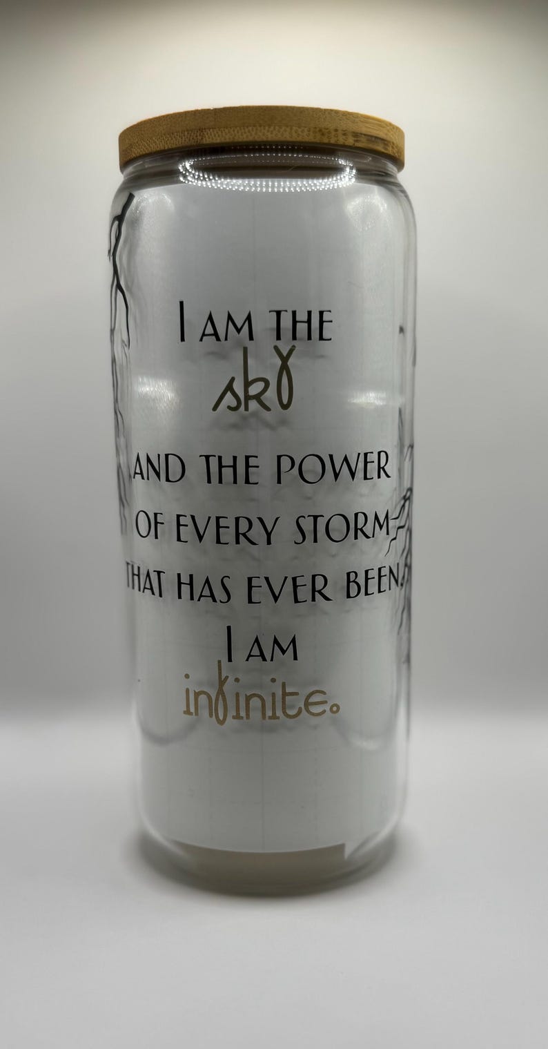 The Fourth Wing Tumbler. "i Am the Sky and the Power of Every Storm ...