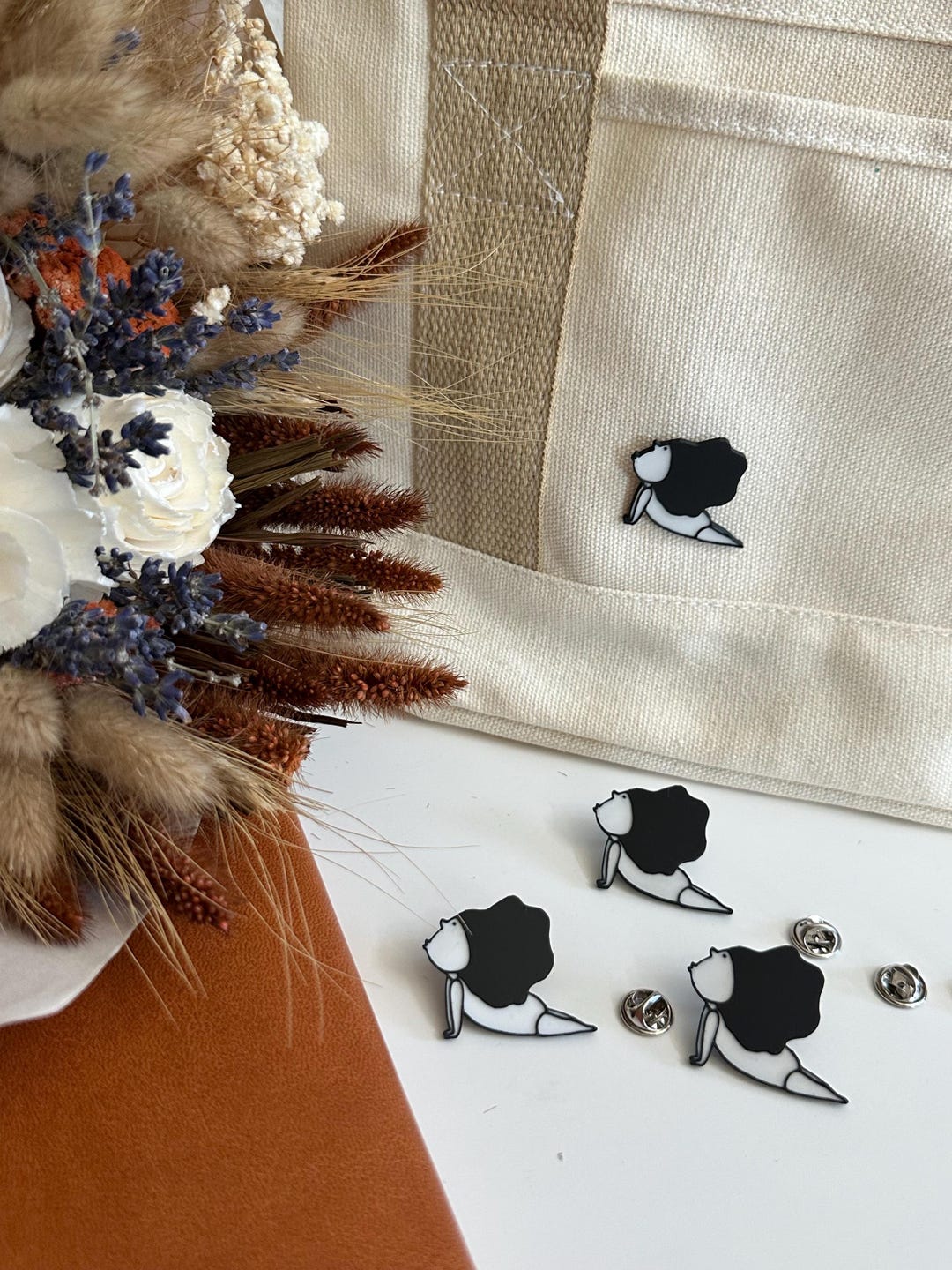 Yogi Lulu Pin - Etsy