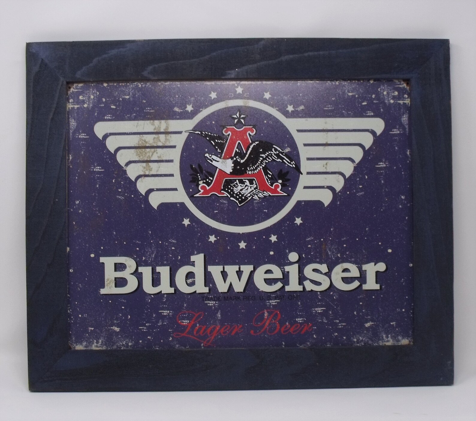 Budweiser Nostalgic Framed Tin Sign - Etsy France