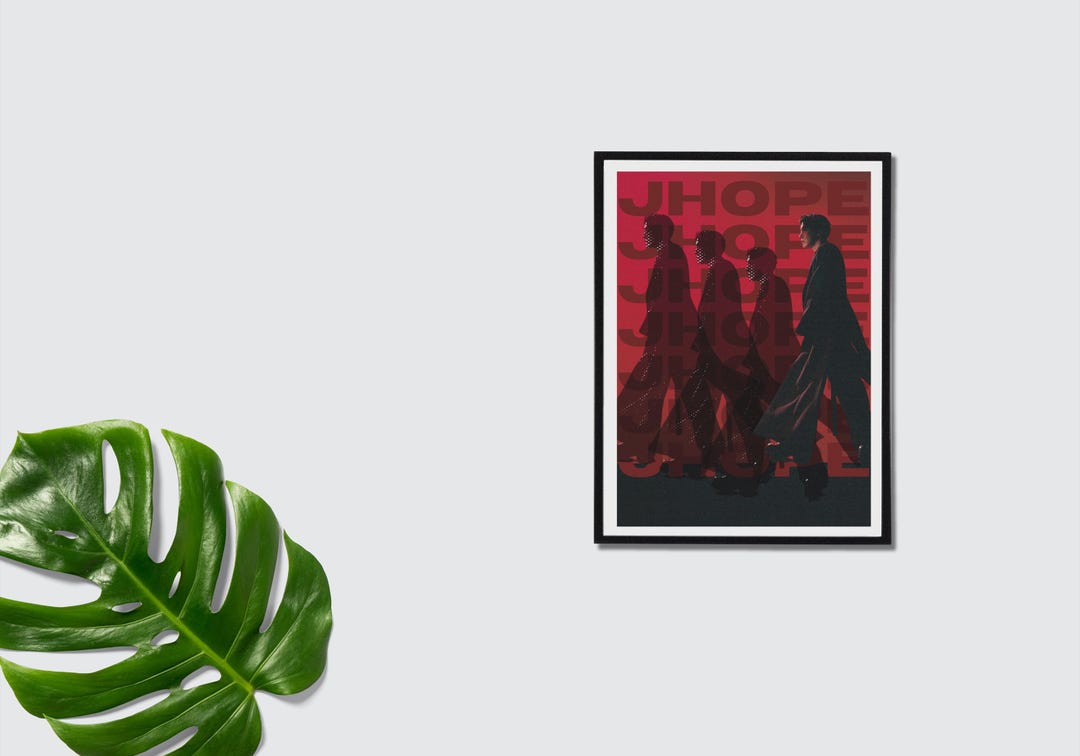 4K Printable JHOPE of BTS Poster | Aesthetic Y2K Bedroom Poster ...