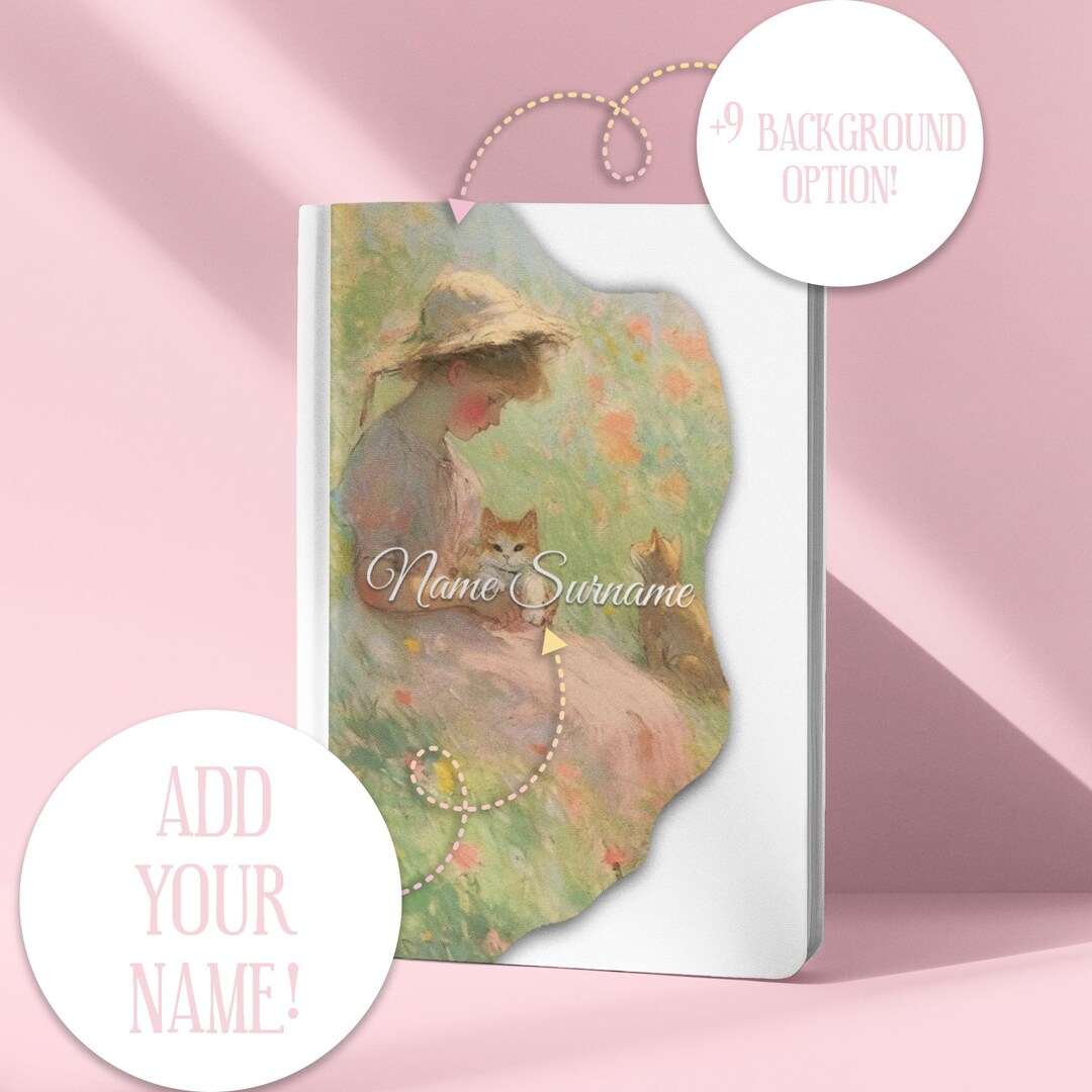 Coquette Aesthetic Journal / Personalized Notebook / Self-care Gift ...