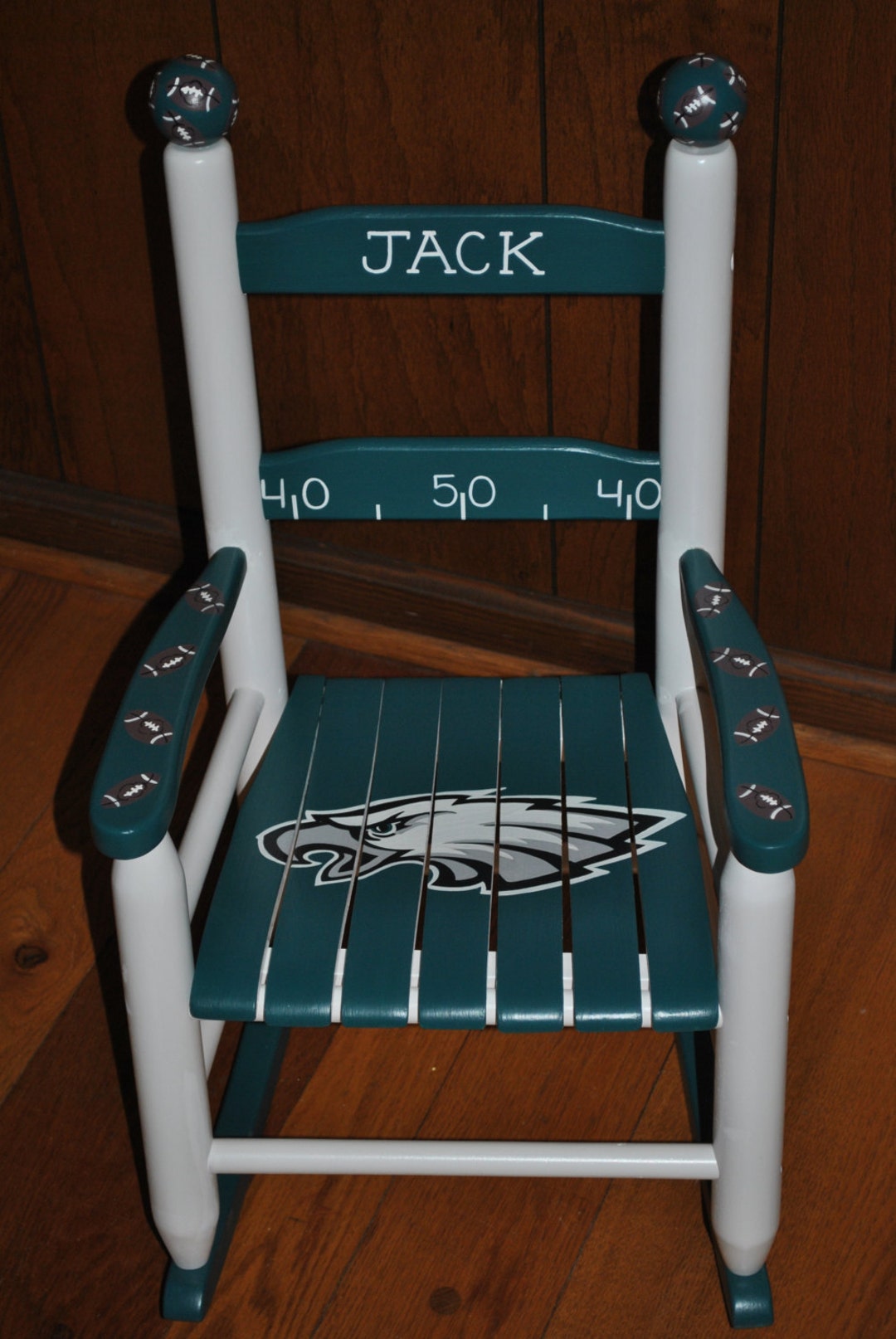 Kids Rocking Chair - Philadelphia Eagles -super Bowl Champions - Baby ...