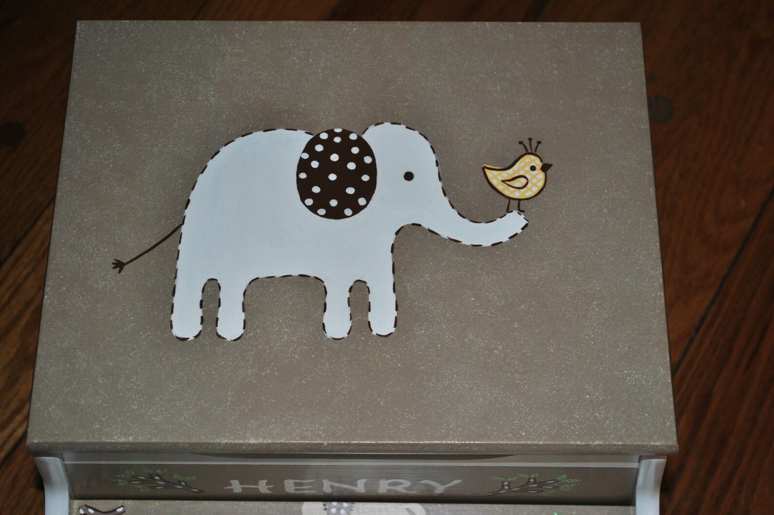 Kids 2 Step Stool PB Organic Elephant Childrens Step Stool | Etsy