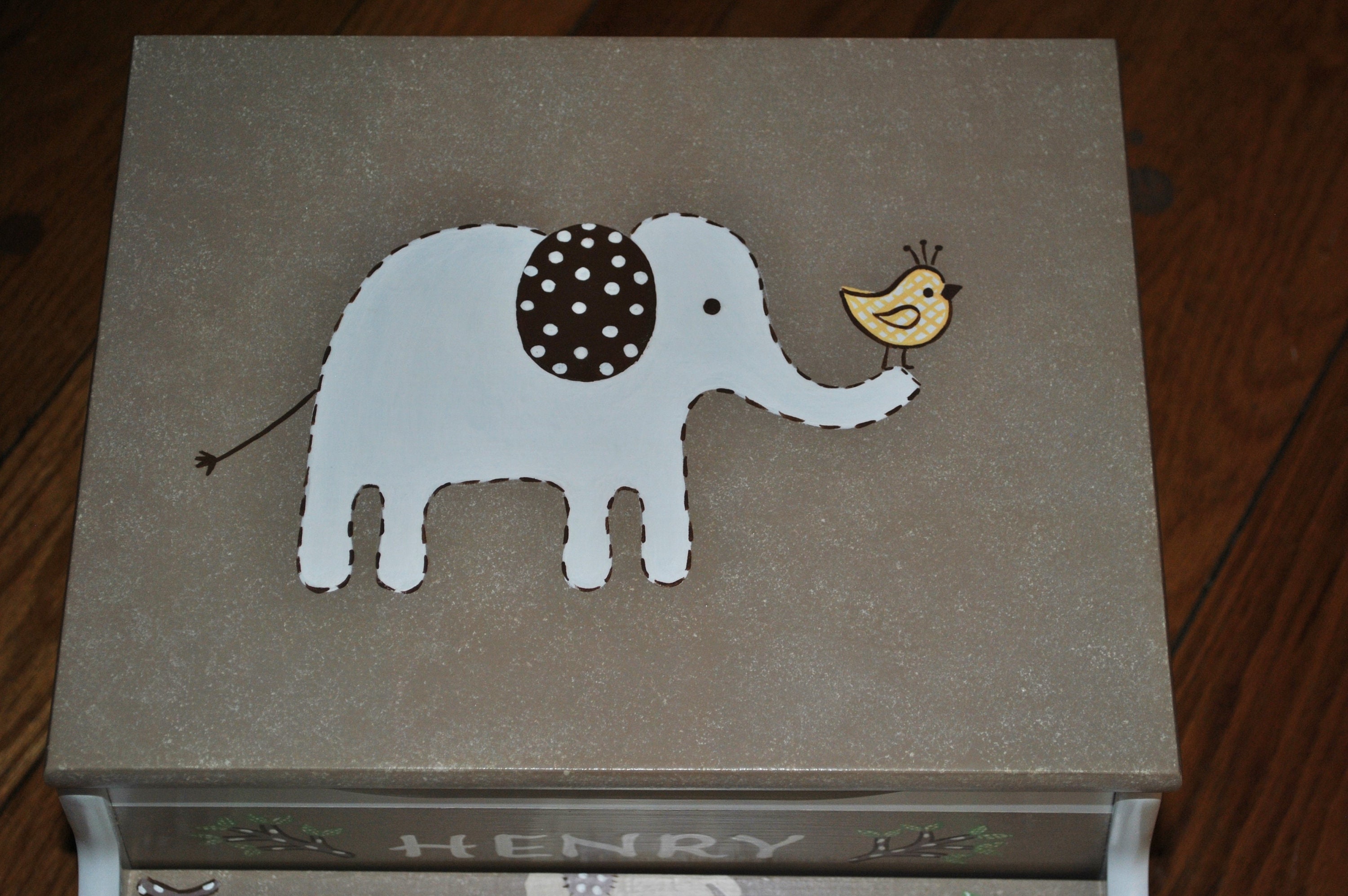 Kids 2 Step Stool, PB Organic Elephant, Childrens Step Stool, Hand ...