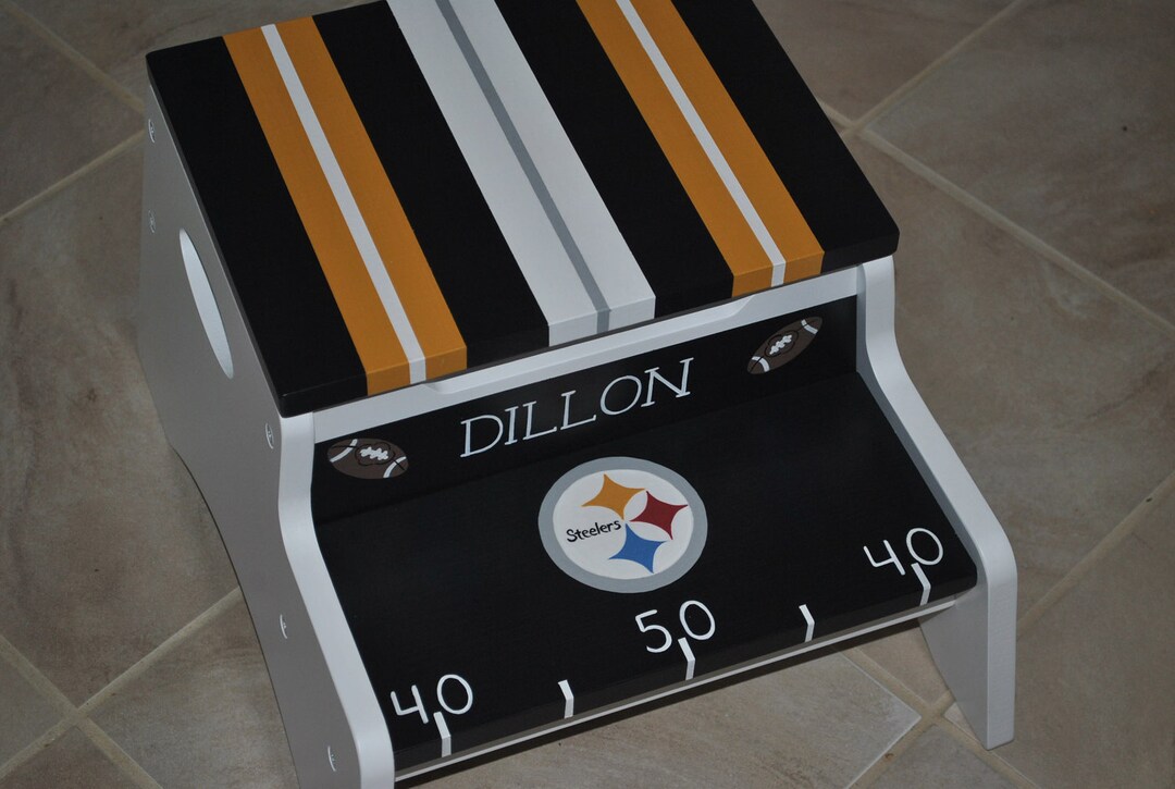 Kids 2 Step Stool - Football Teams - Sports Team - Children's Step ...