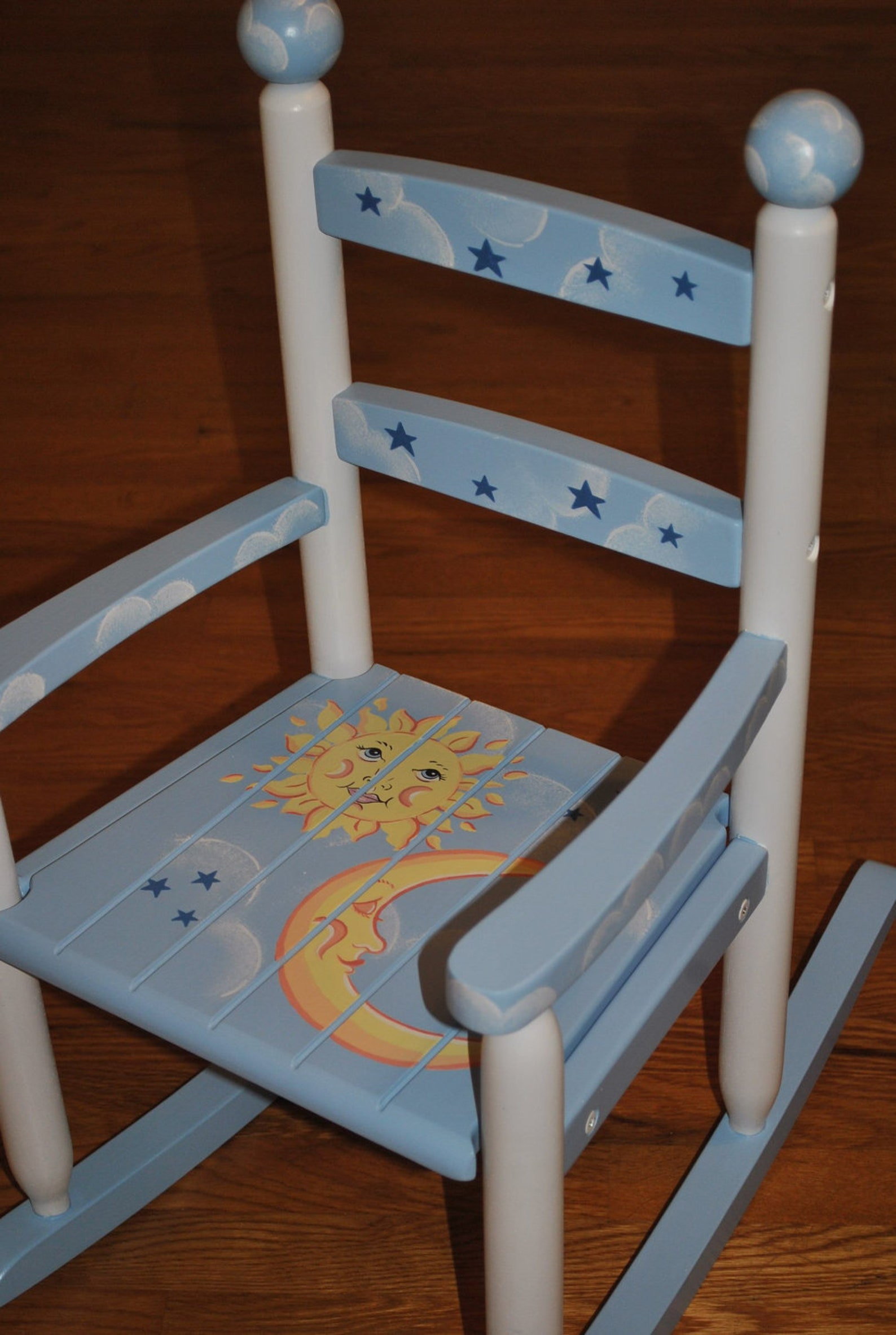 Handpainted Rocking Chair,kids Rocking Chairs,childs Rocking Chair ...