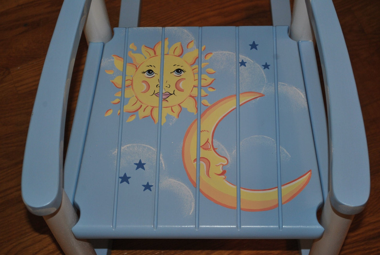 Handpainted Rocking Chair,kids Rocking Chairs,childs Rocking Chair ...