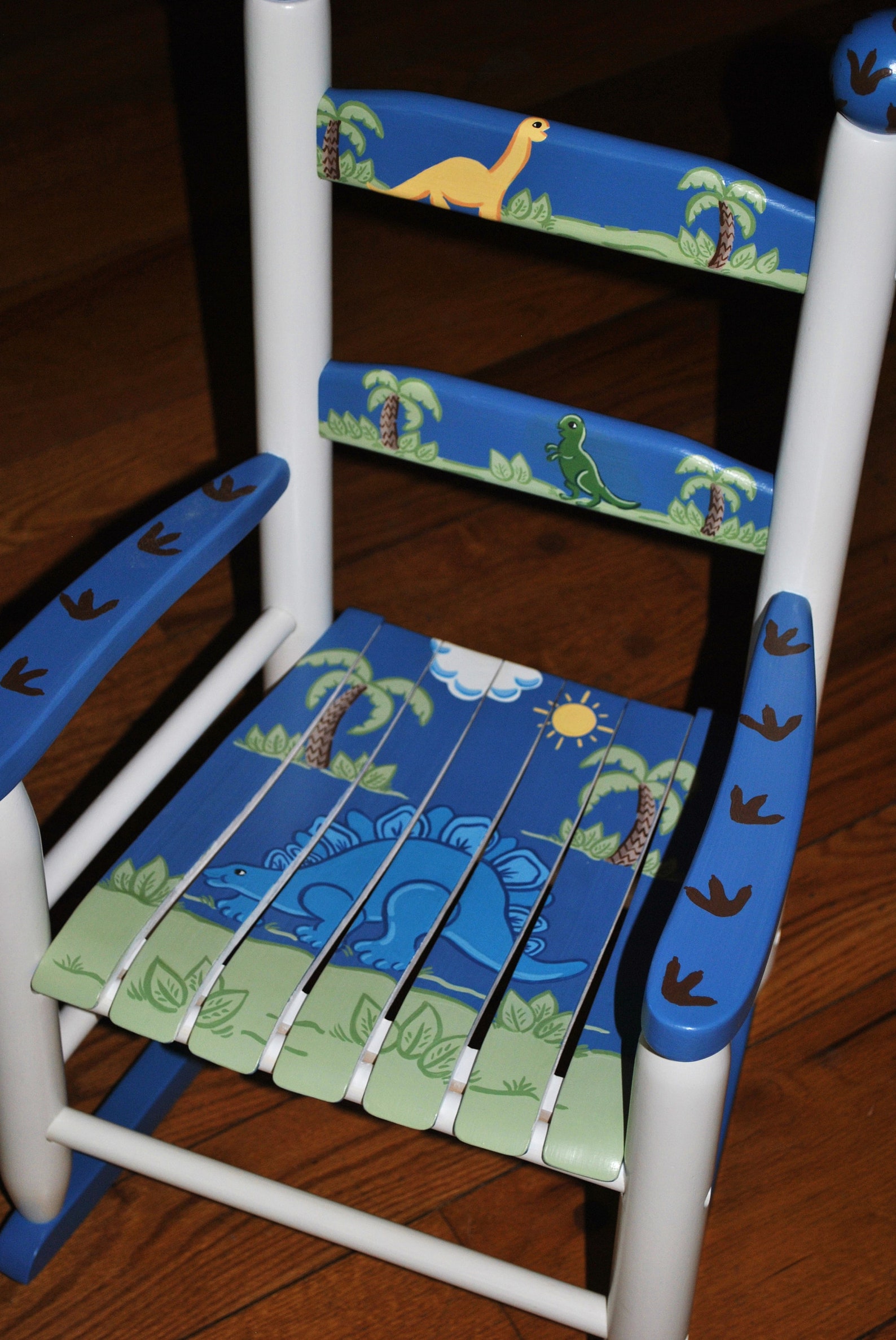 Handpainted Rocking ChairKids Rocking ChairsChilds Rocking | Etsy