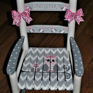 Handpainted Rocking Chair,kids Rocking Chairs,childs Rocking Chair ...