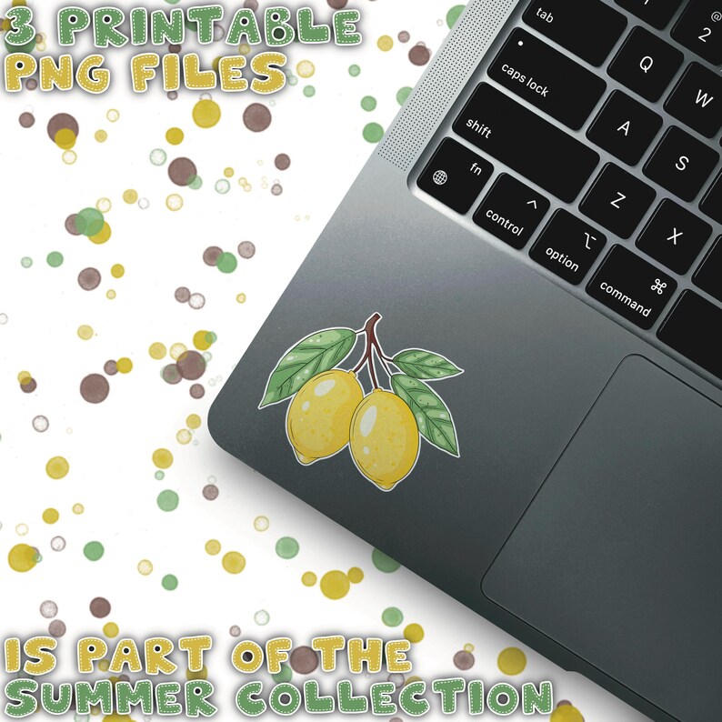 Lemons | Digital Sticker | Beachy Keen Collection | PNG, Clipart ...