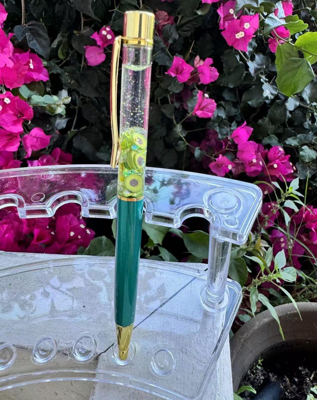 Handmade Floating Pen,personalized Pen,float Pen,glitter Pen,ballpoint ...