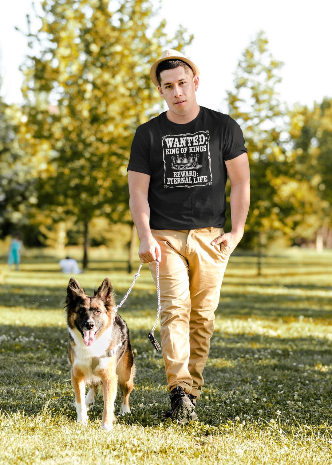 Wanted: King of Kings Eternal Life Christian T-shirt – Western ...