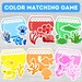 Printable Fishbowl Color-matching Memory Game PDF | Instant Download ...