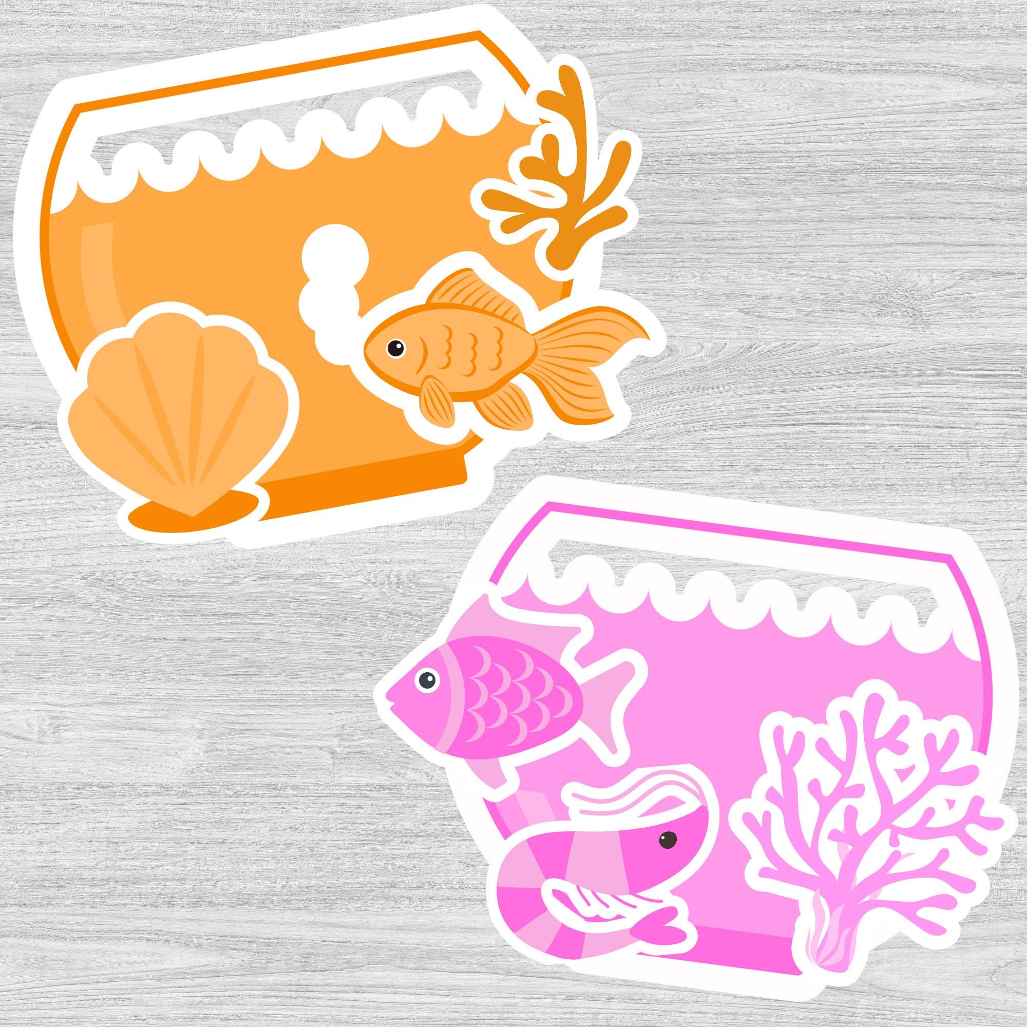 Printable Fishbowl Color-matching Memory Game PDF | Instant Download ...