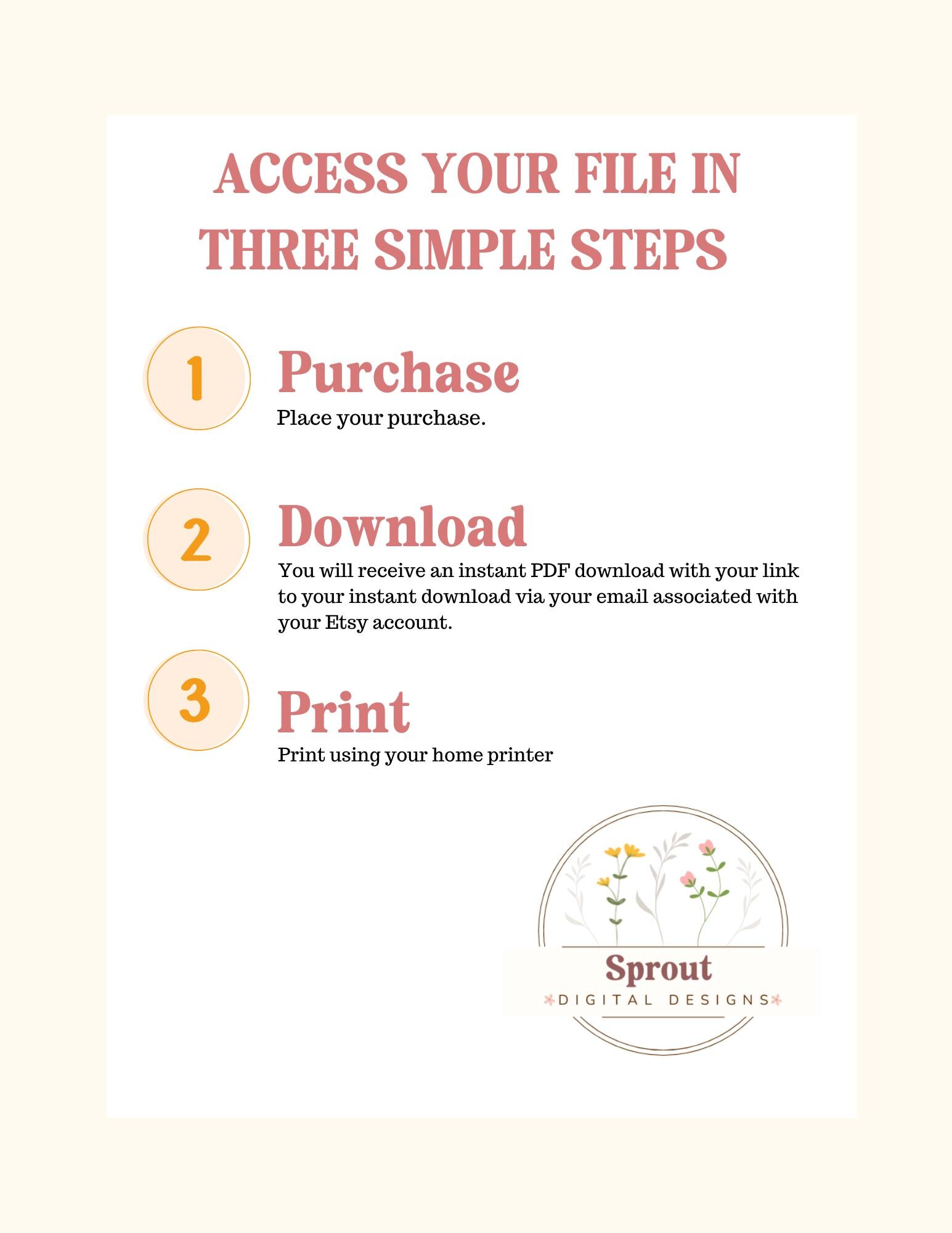 Printable Fishbowl Color-matching Memory Game PDF | Instant Download ...