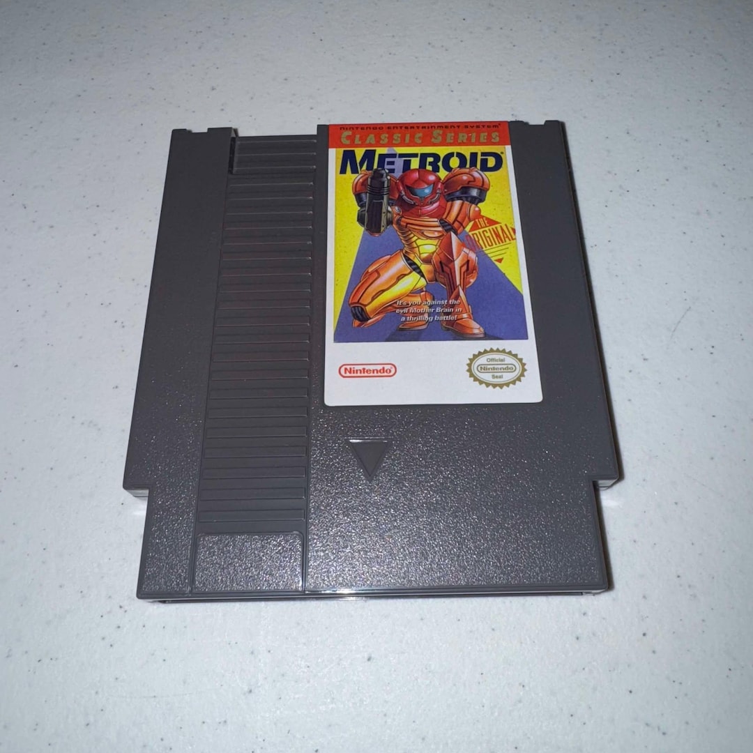 Metroid NES - Nintendo Entertainment System Repro Video Game - Samus ...