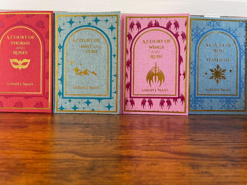 ACOTAR Series Rebound Into Hardcover Books. A Court of Thorns and Roses ...