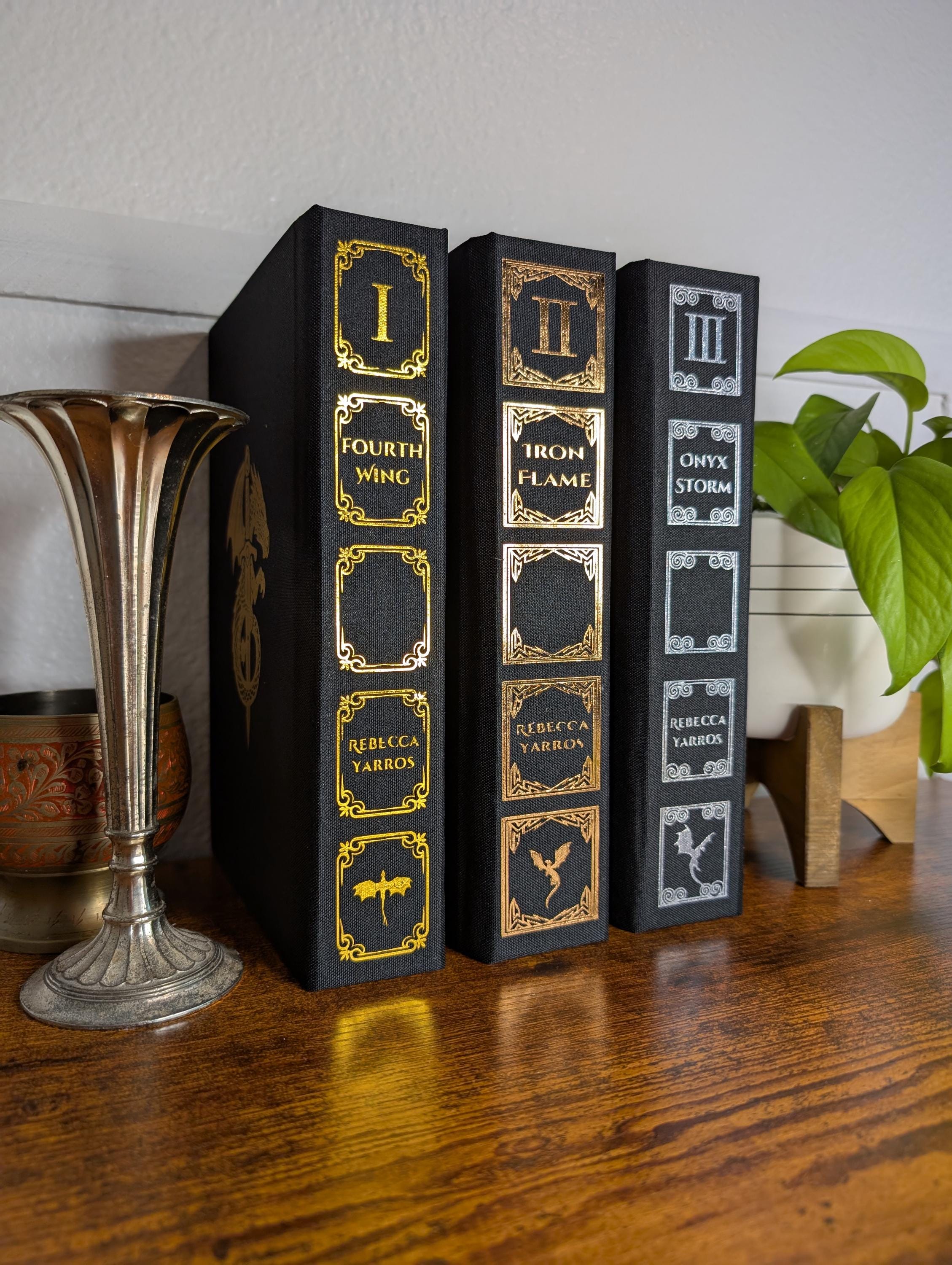 Fourth Wing Book Bind Empyrean Series by Rebecca Yarros, Including Iron ...