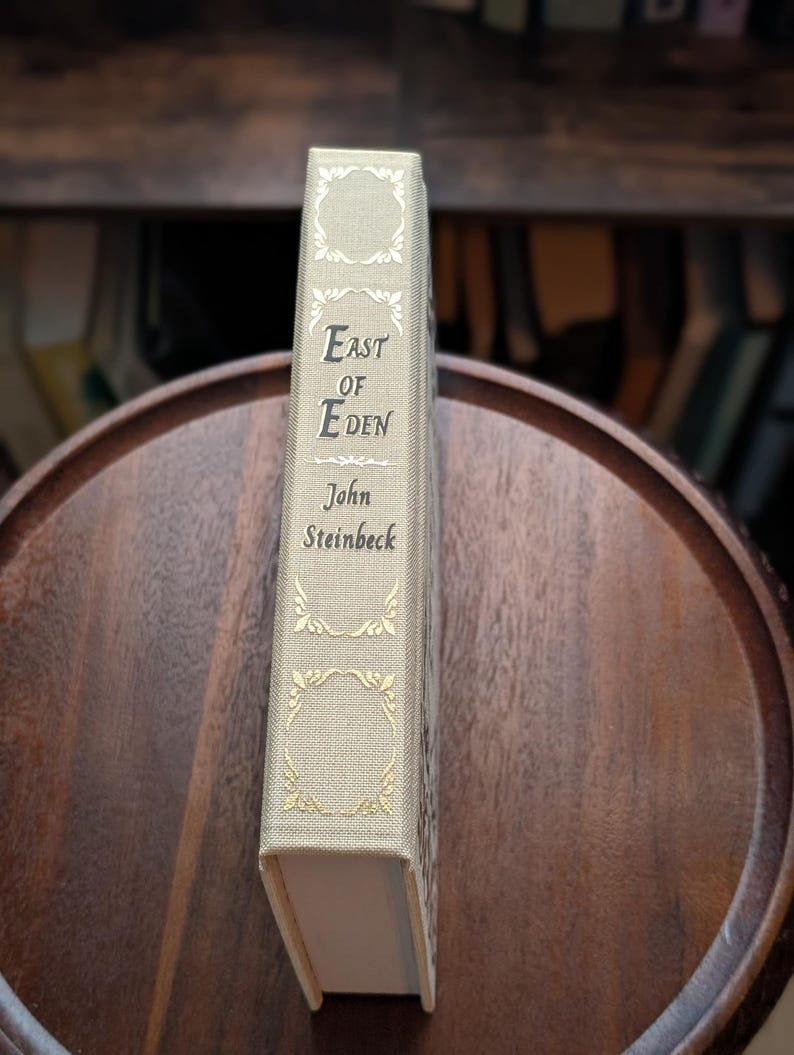 East of Eden by John Steinbeck Rebound Into a Custom Special Edition ...
