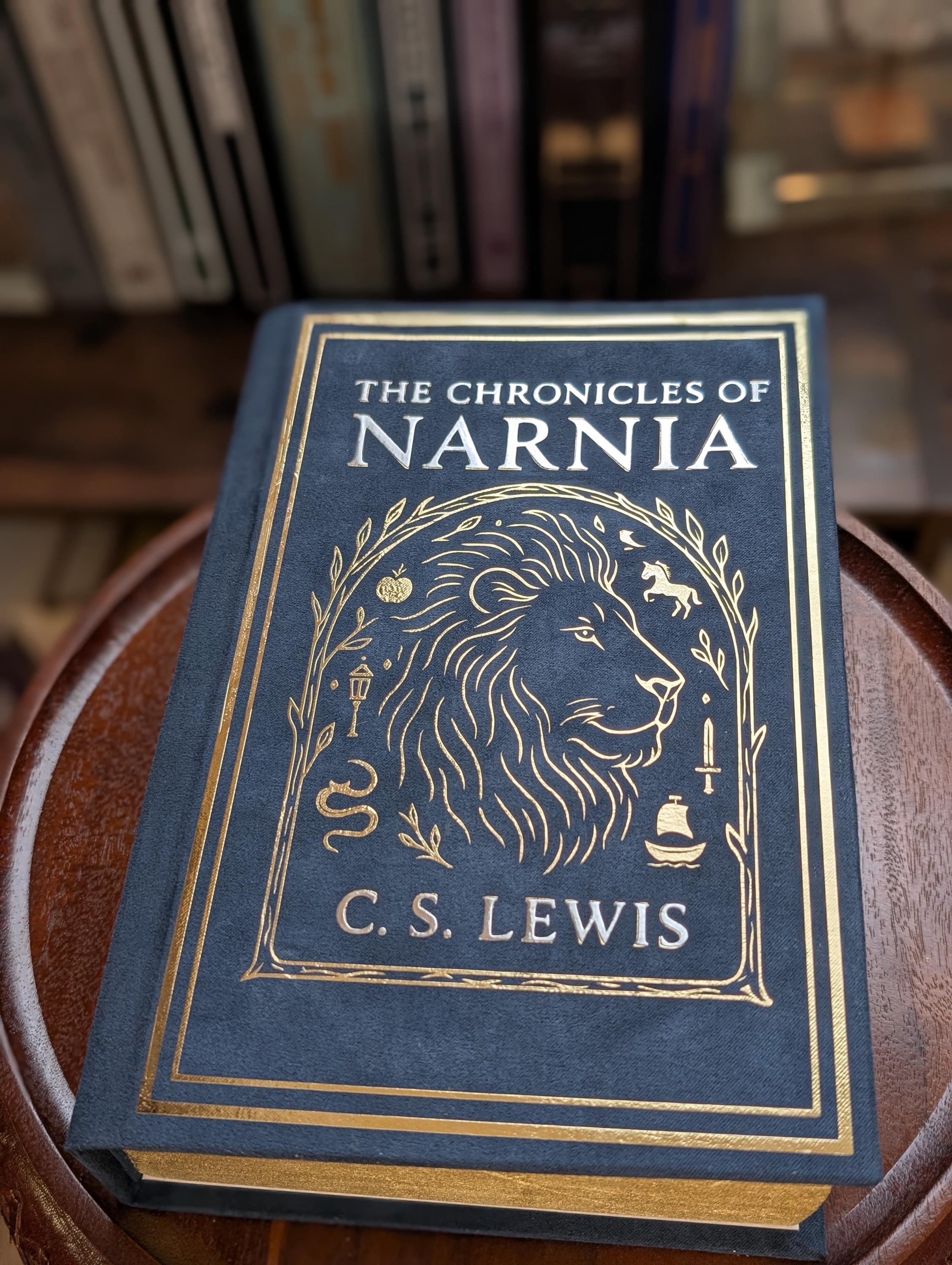 The Chronicles of Narnia Complete Book 1-7 Rebound Into a Handmade ...