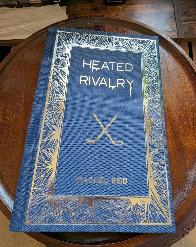 Heated Rivalry & the Long Game by Rachel Reid Handmade Hardcover ...