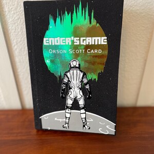 Ender's Game by Orson Scott Card: Handmade Hardcover Rebound - Sci-fi ...