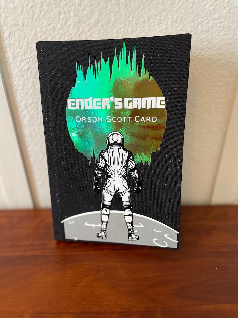 Ender's Game by Orson Scott Card: Handmade Hardcover Rebound - Sci-fi ...