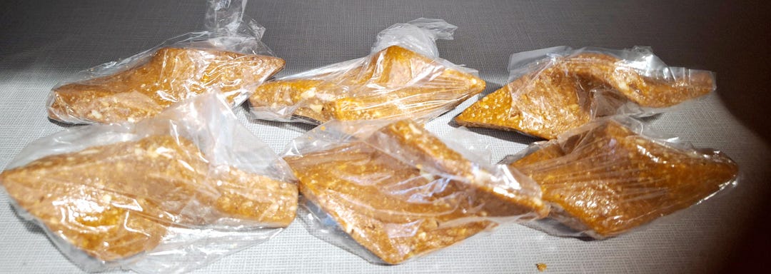 Organic Roasted Peanut Brittle, Nkate Cake Snack - Etsy