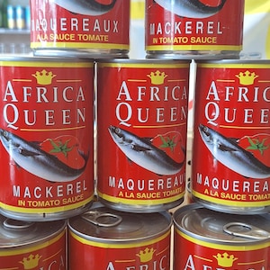 African Queen Mackerel/ Mackerel in Tomato Sauce/mackerel in Tomato ...