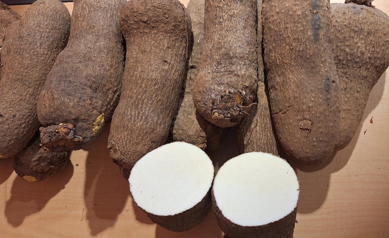 Ghana Yam/ Yam Full Box / Yam Half Box / Yam Quarter Box/ Fresh Ghana ...