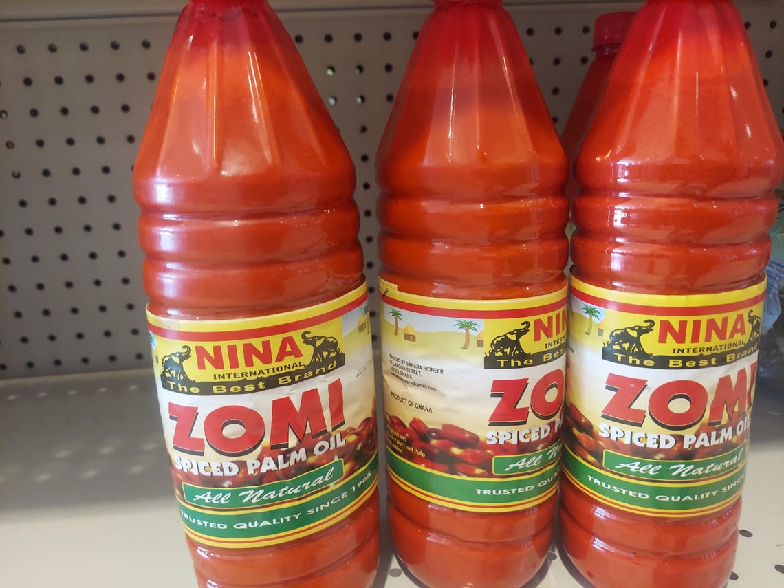 Nina Zomi Spiced Palm Oil, Nina Palm Oil 1L/ Nina Zomi/ Oil / Organic ...